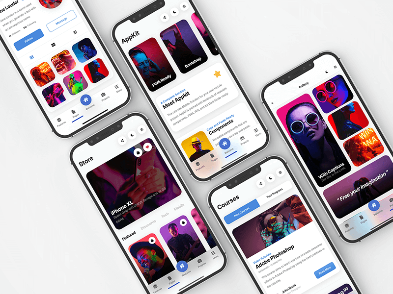 AppKit Mobile BootStrap Mobile Kit & PWA
