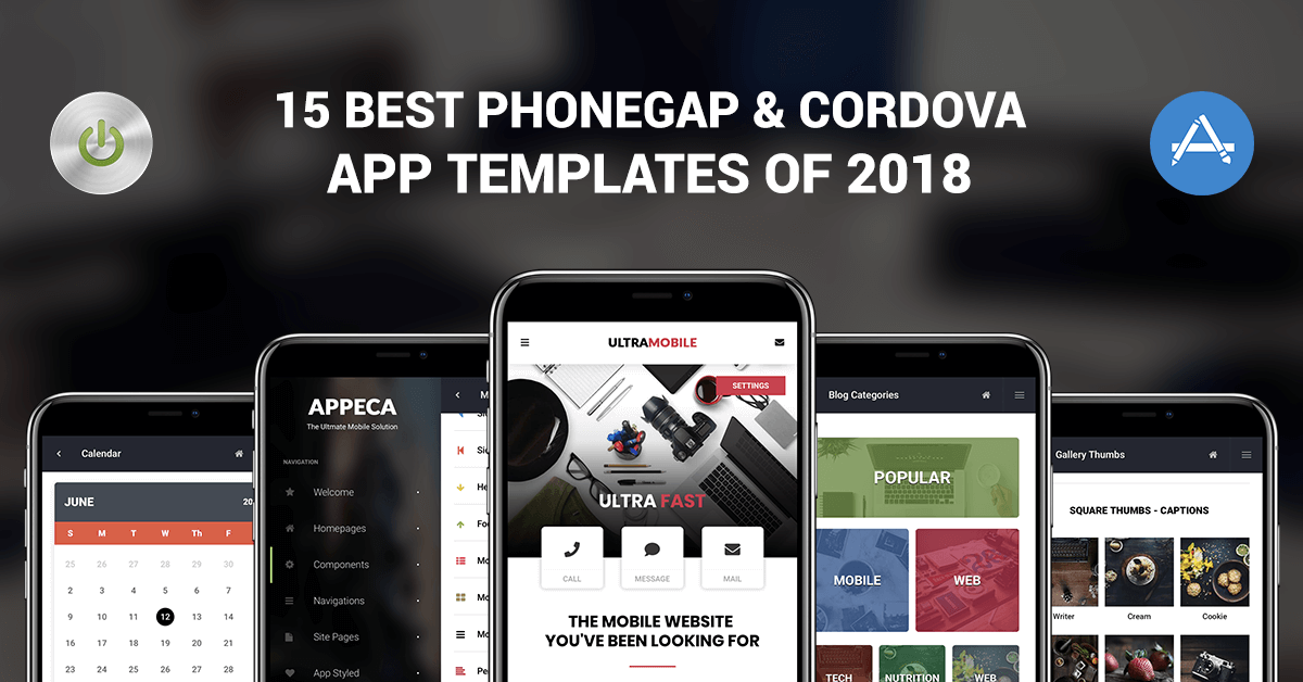 The Best 15 Phonegap And Cordova App Templates Enabled