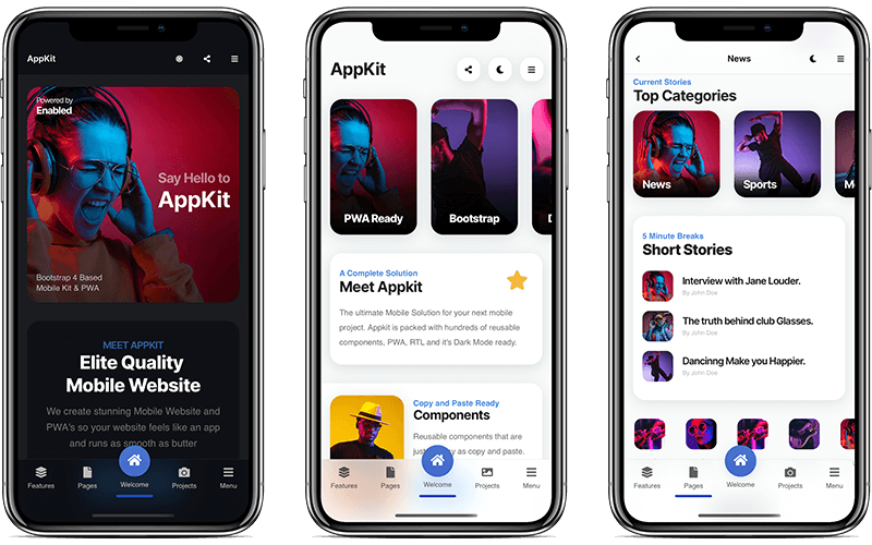 iOS 14 and Enabled | Fully Compatible Apps, PWAs & Mobile Kits